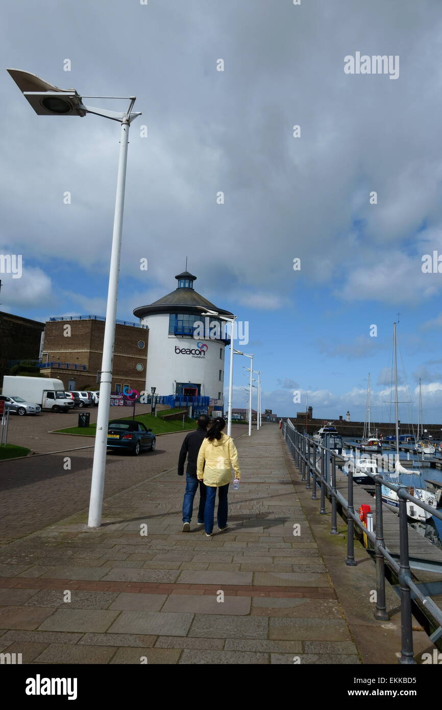 the beacon museum Whitehaven west cumbria Stock Photo - Alamy