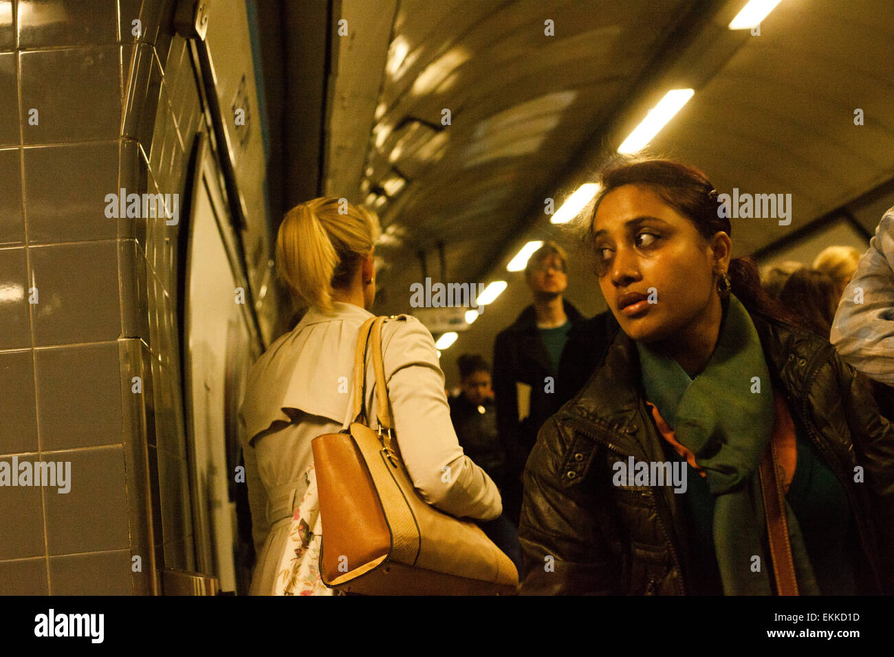 Daily commute in london underground hi-res stock photography and images ...