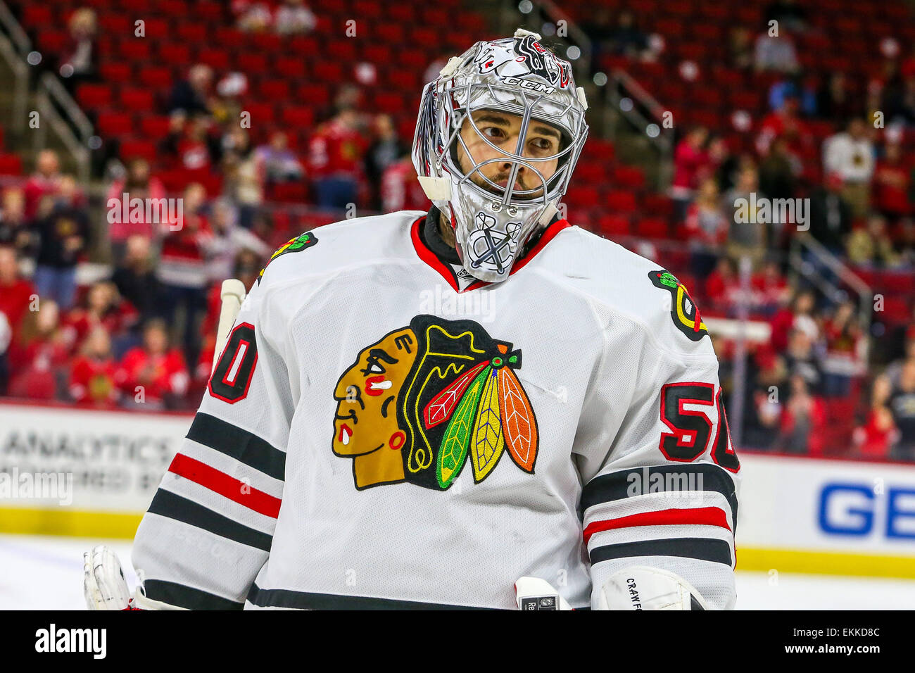 Blackhawks goalie hi-res stock photography and images - Alamy