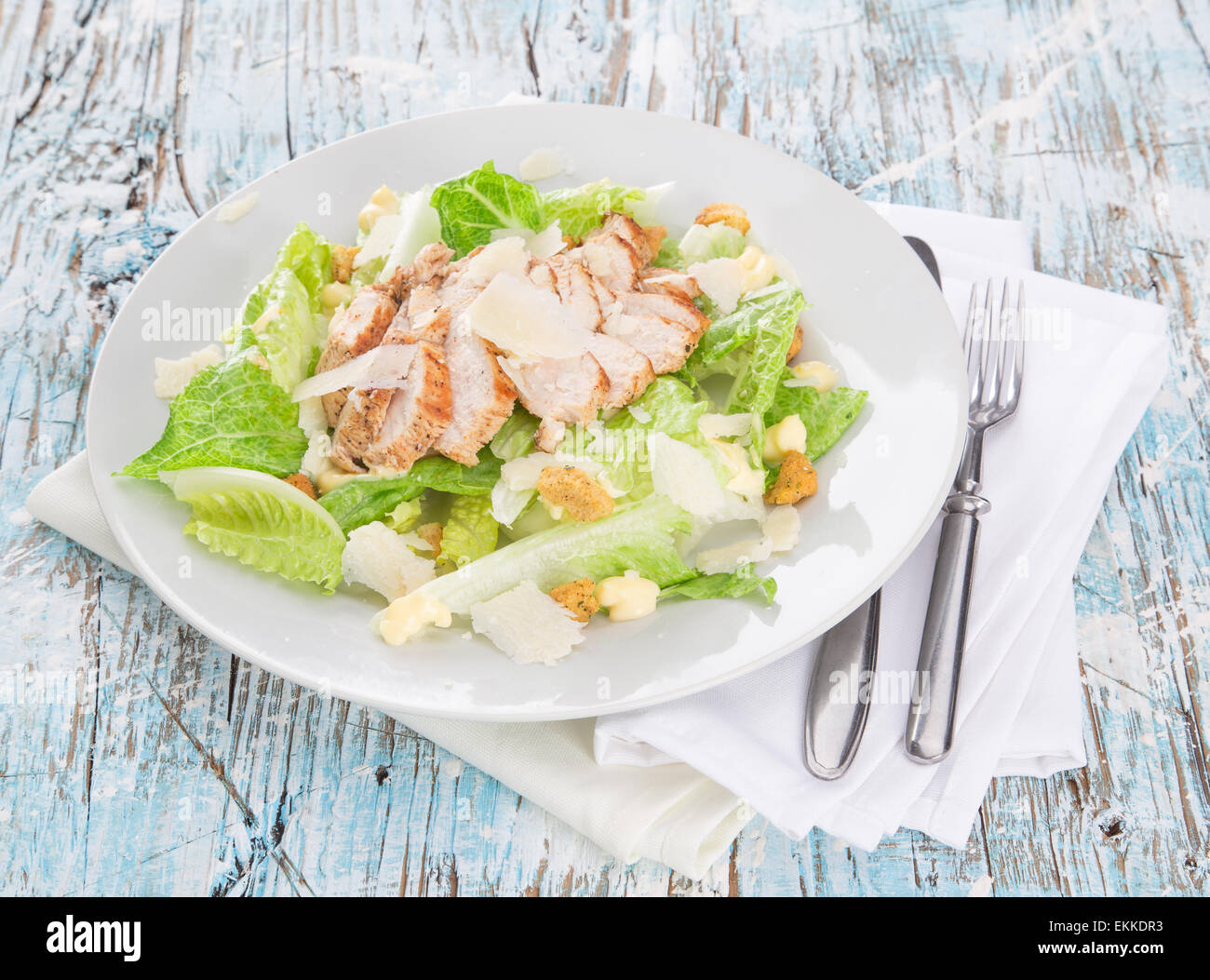 Caesar salad table hi-res stock photography and images - Alamy