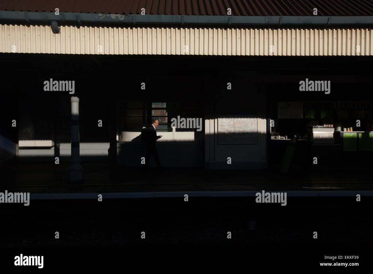 Daily commute in London Underground Stock Photo - Alamy