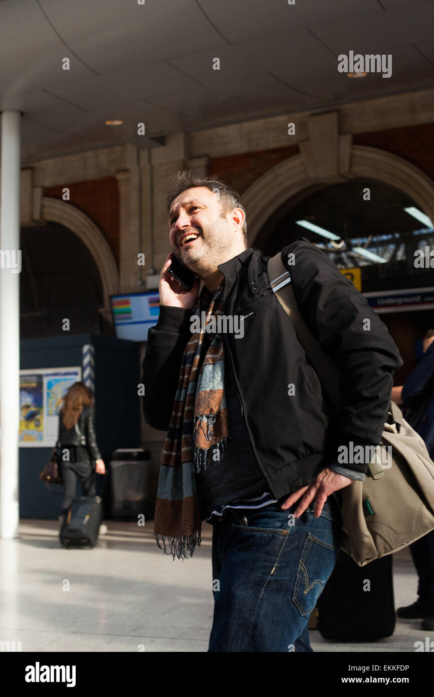 Daily commute in London Underground Stock Photo - Alamy