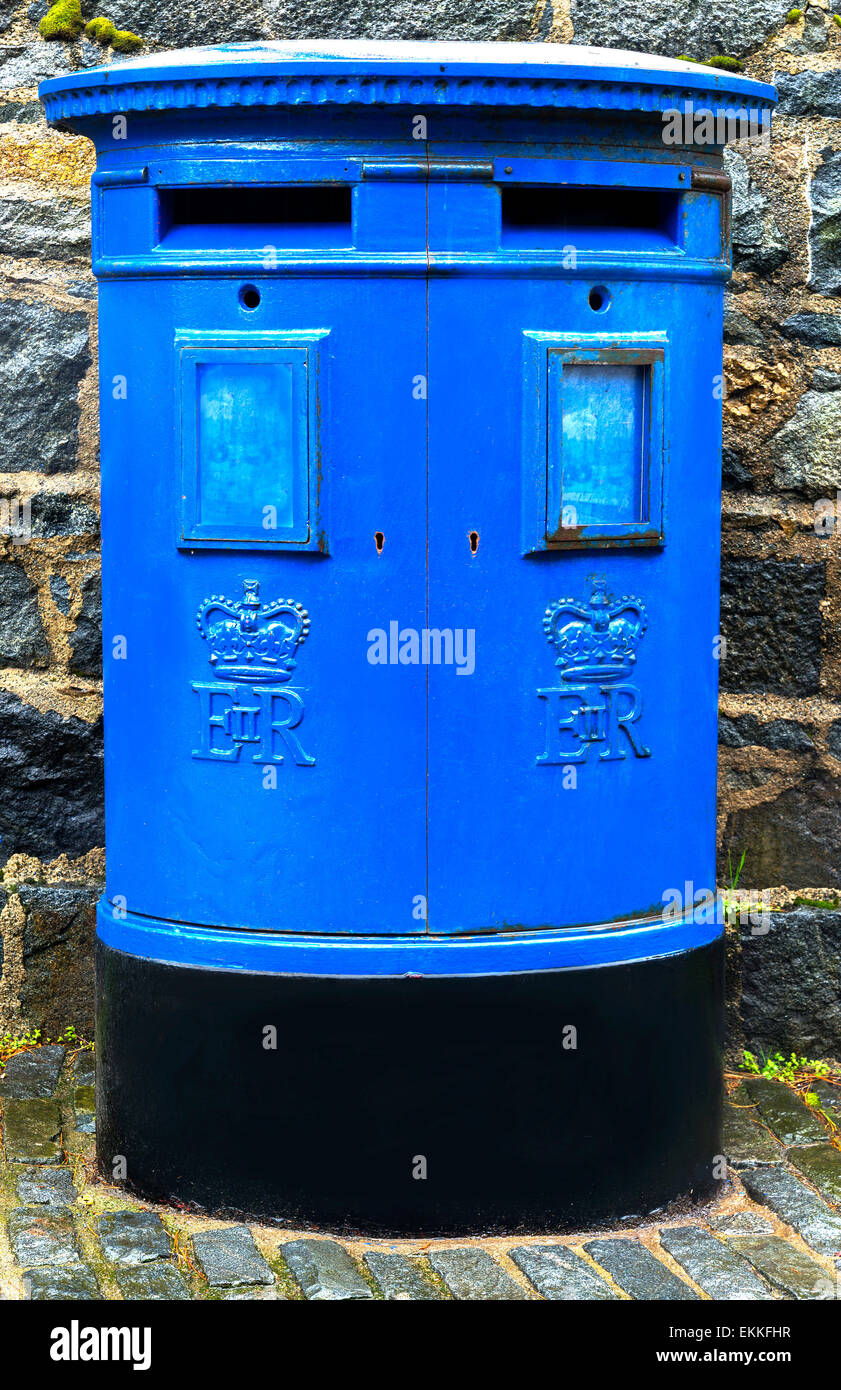 Double postbox hi-res stock photography and images - Alamy