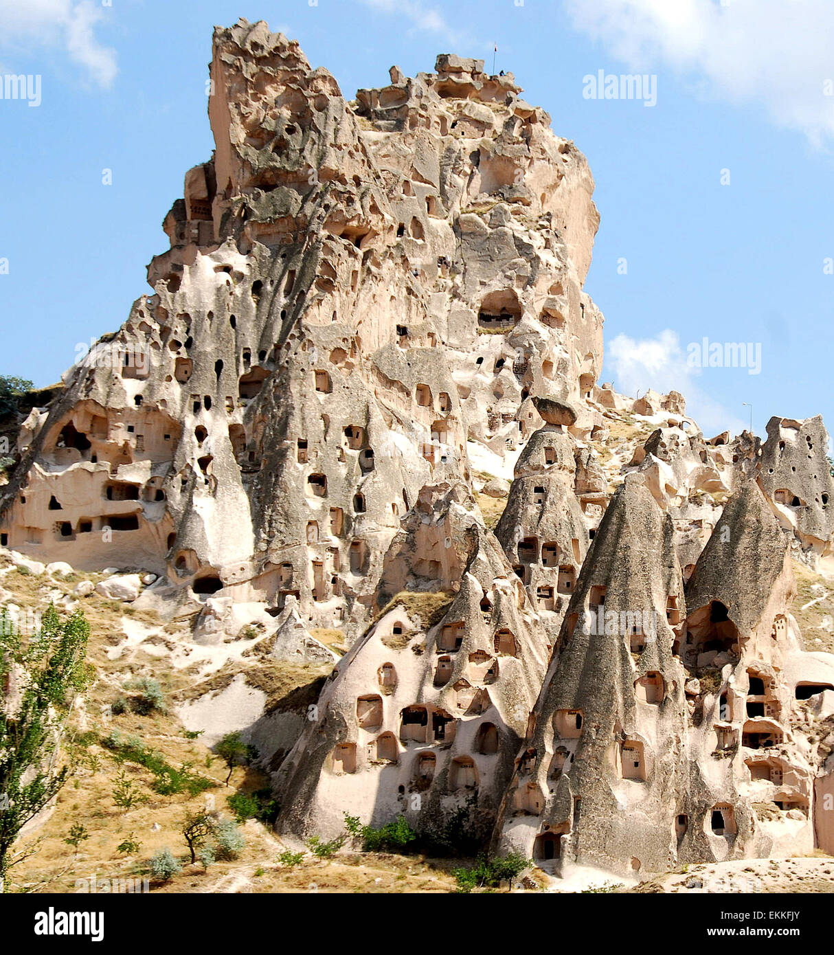 Cappadocia Cave Houses, Central Turkey Stock Photo - Alamy
