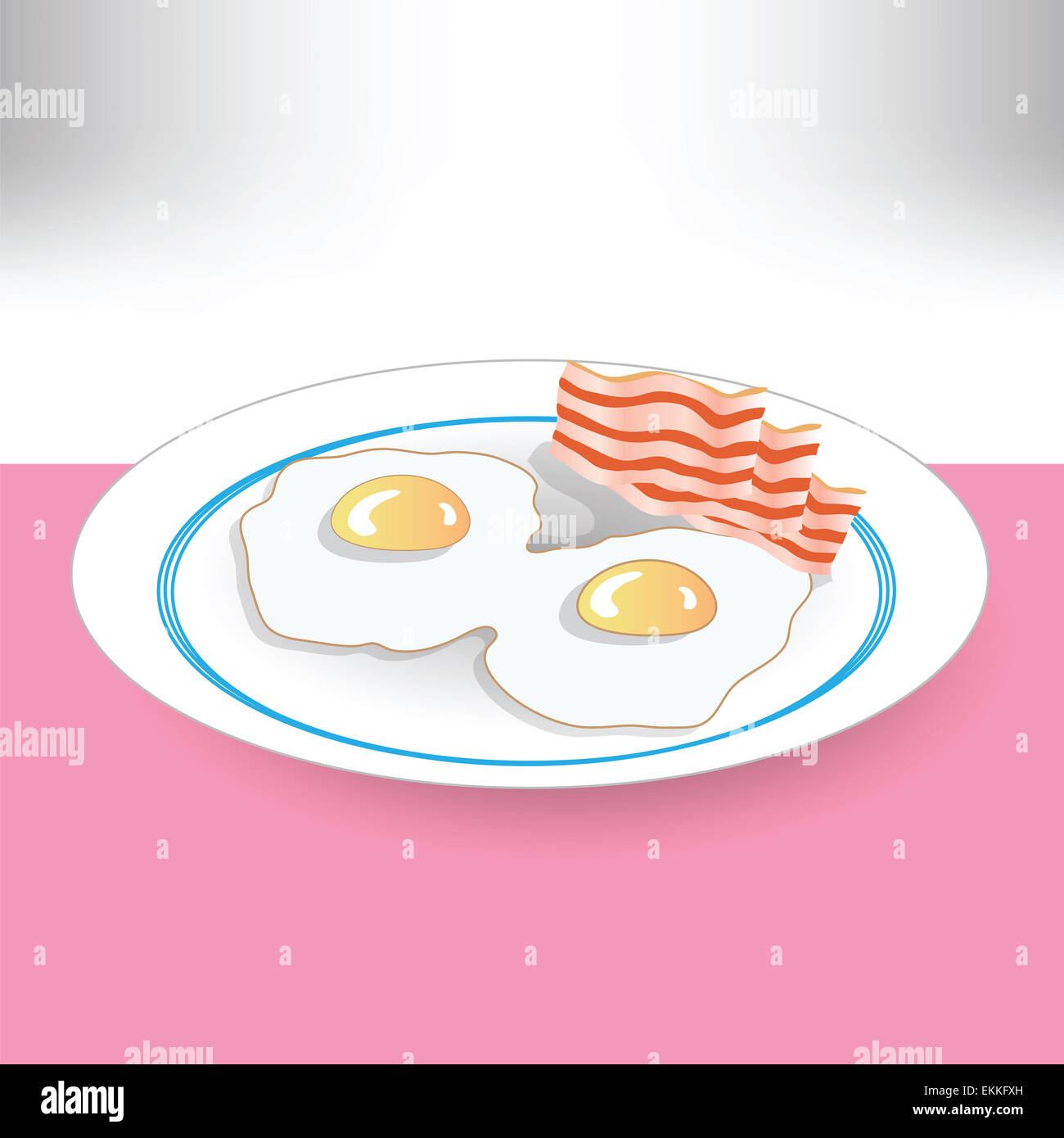 eggs and becon Stock Photo - Alamy