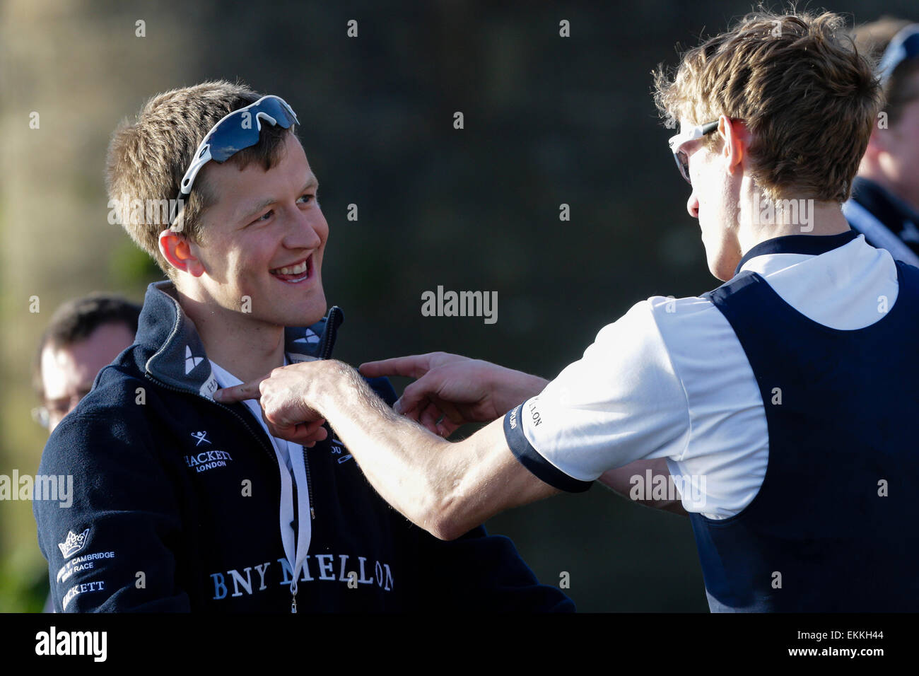 Oxford win boat race hi-res stock photography and images - Alamy