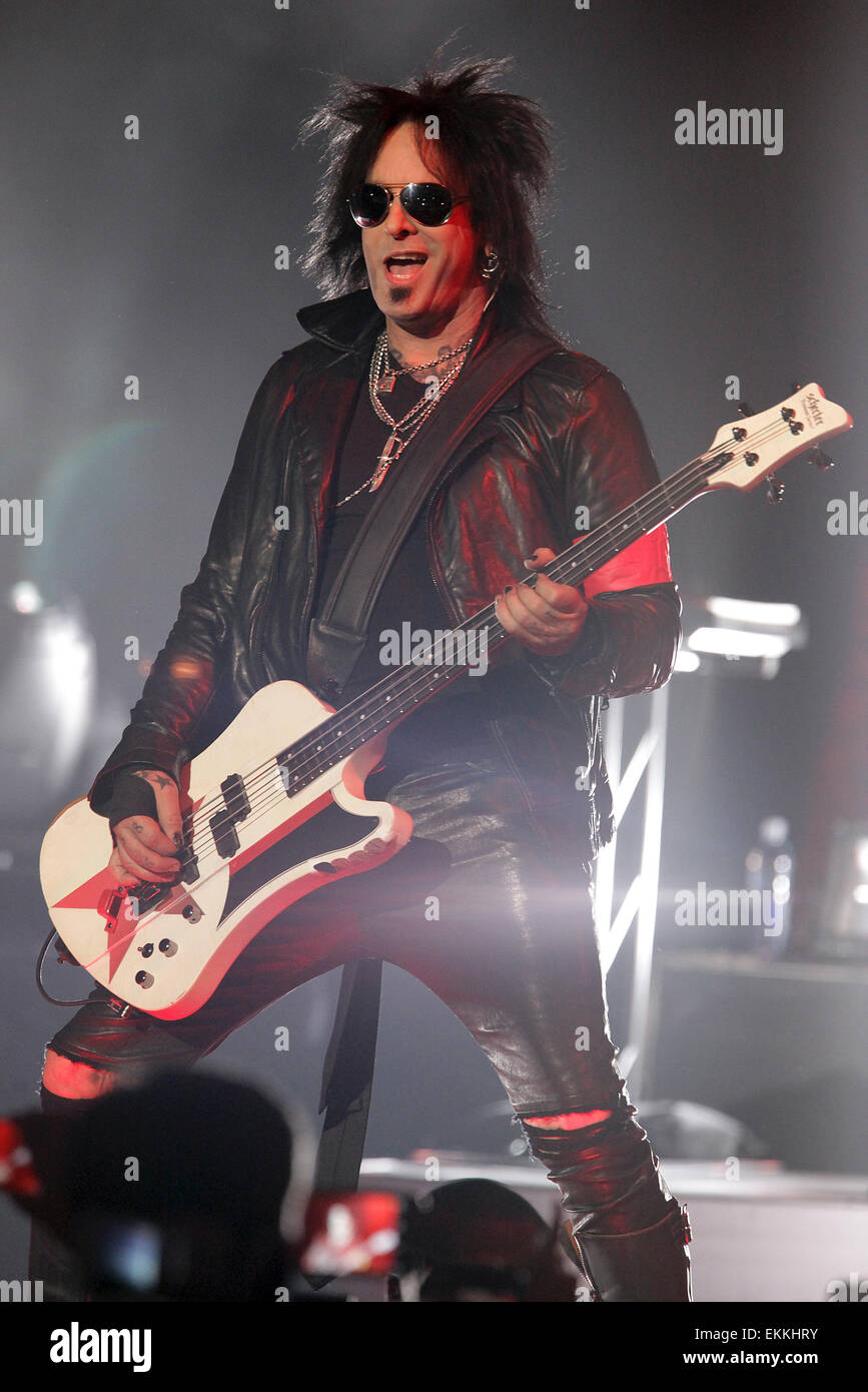 Las Vegas, Nevada, USA. 10th Apr, 2015. Nikki Sixx from the band Sixx ...
