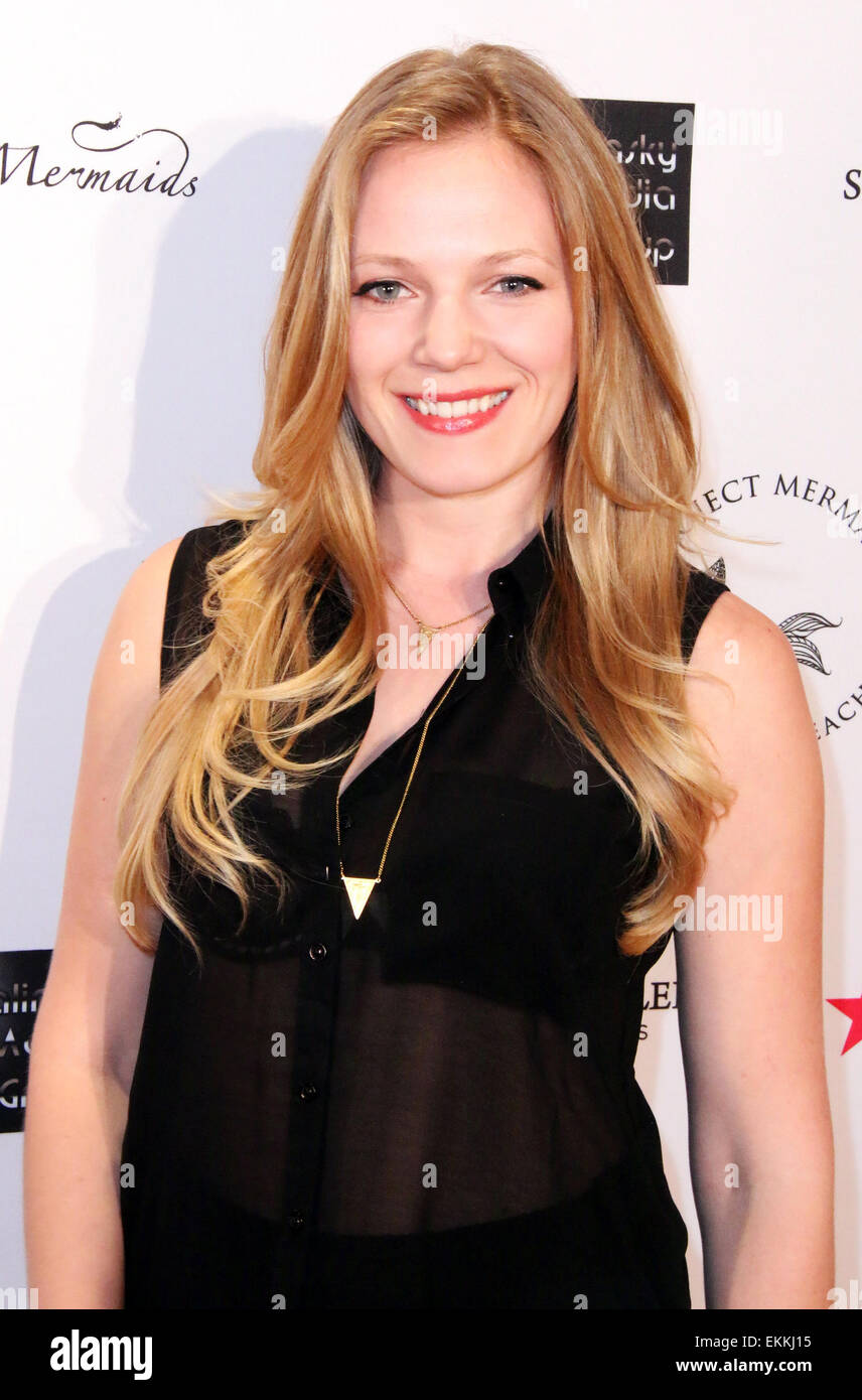 Project Mermaids: Save Our Beach - Arrivals Featuring: Emma Bell Where ...