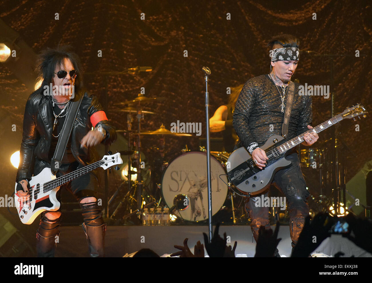 Dj ashba nikki sixx james michael of sixx hi-res stock photography and ...