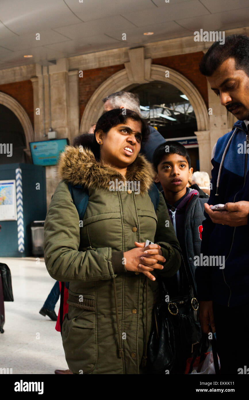 Daily commute in London Underground Stock Photo - Alamy