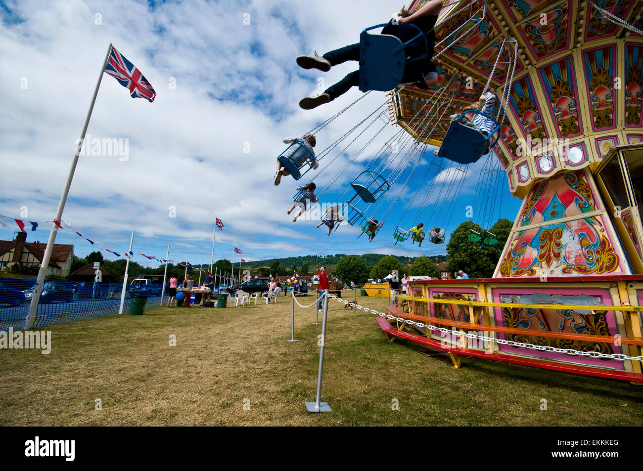 Big wheel funfair 1950s hi-res stock photography and images - Alamy