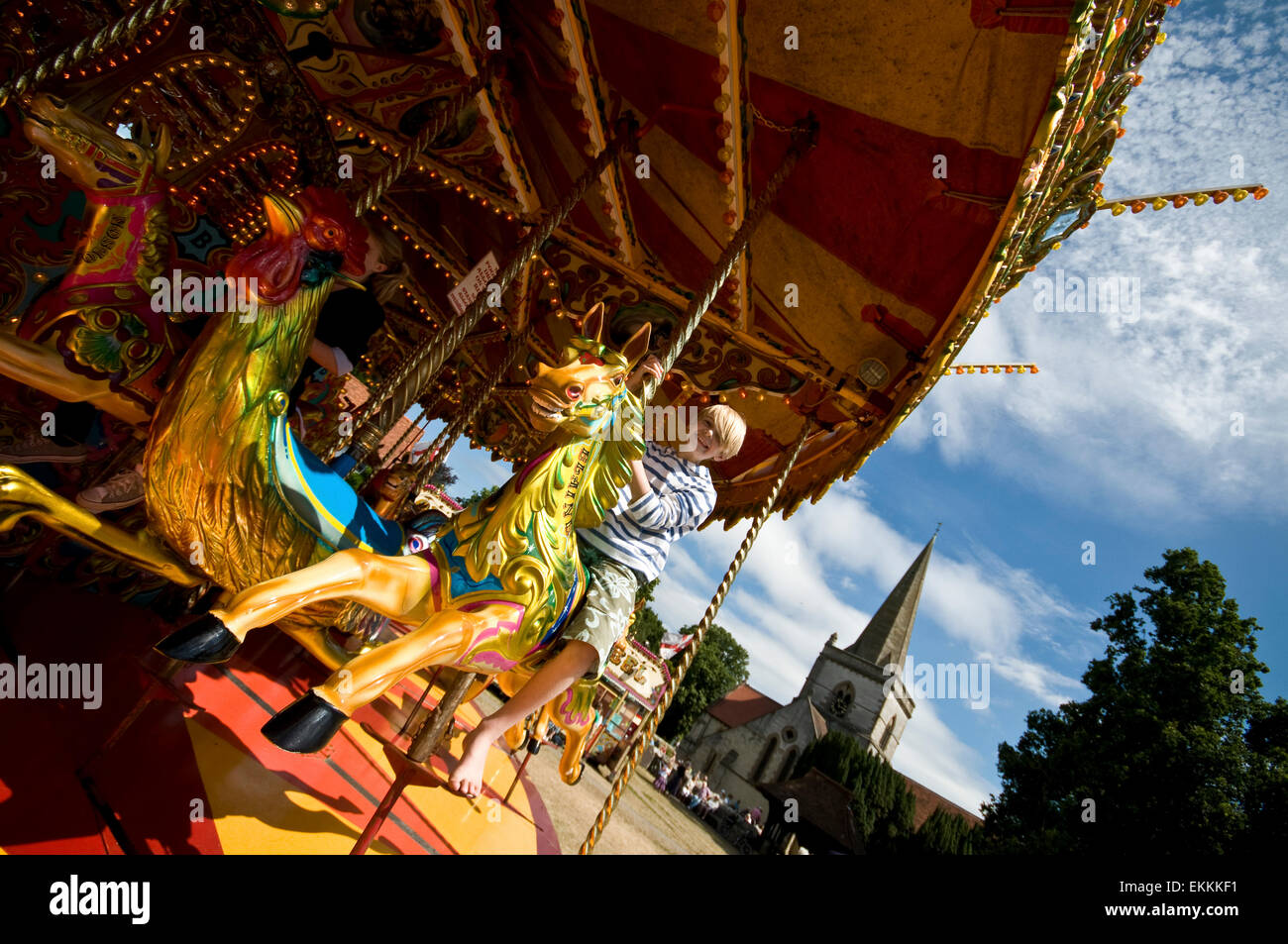 1960s merry go round hi-res stock photography and images - Alamy