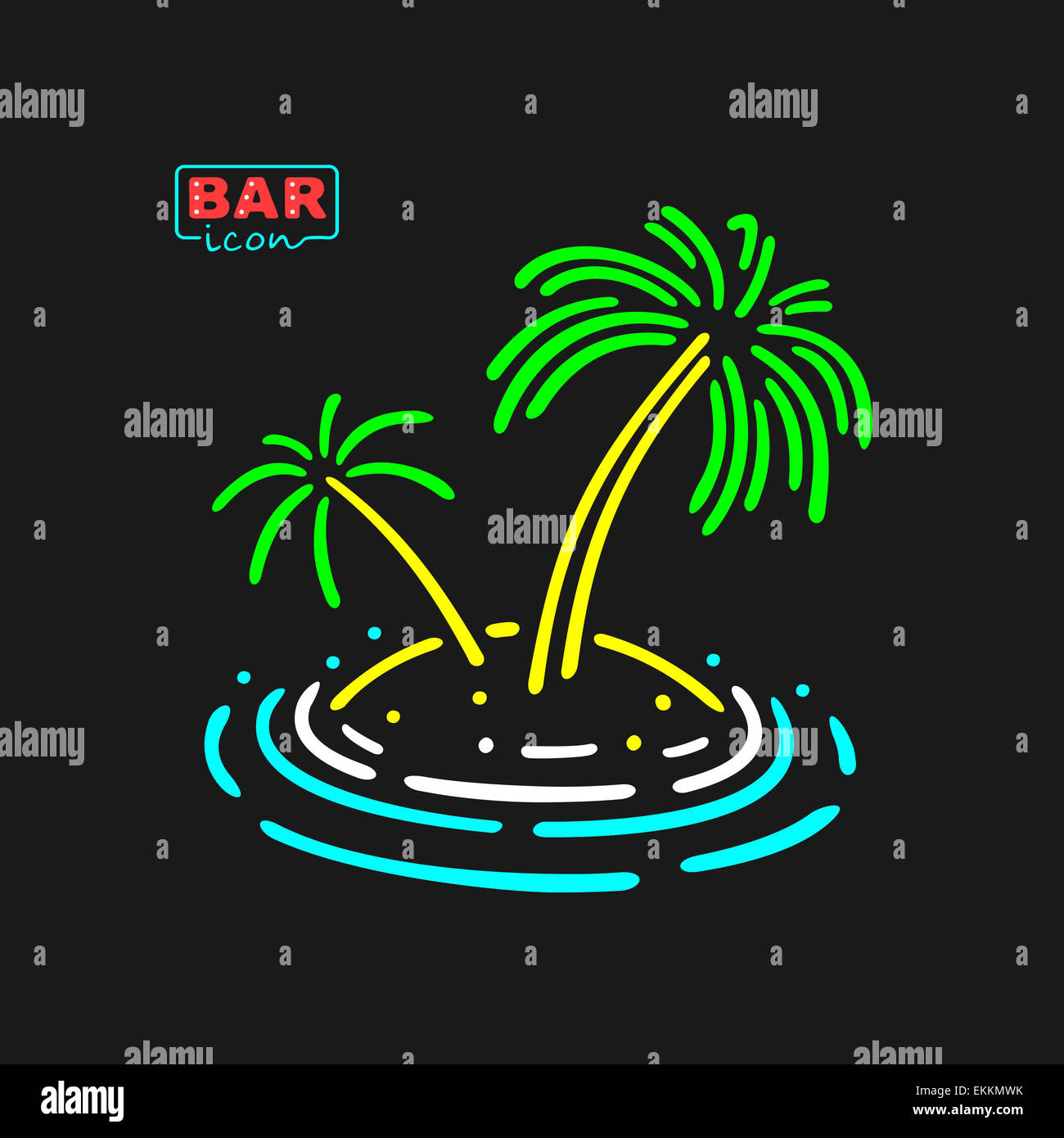 Neon Symbol Palm Tree Stock Photo - Alamy Neon Symbol Palm Tree Stock Photo - Alamy