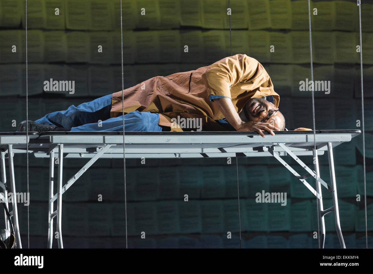 Pictured: Eric Greene as Janitor. Deborah Warner directs the world ...