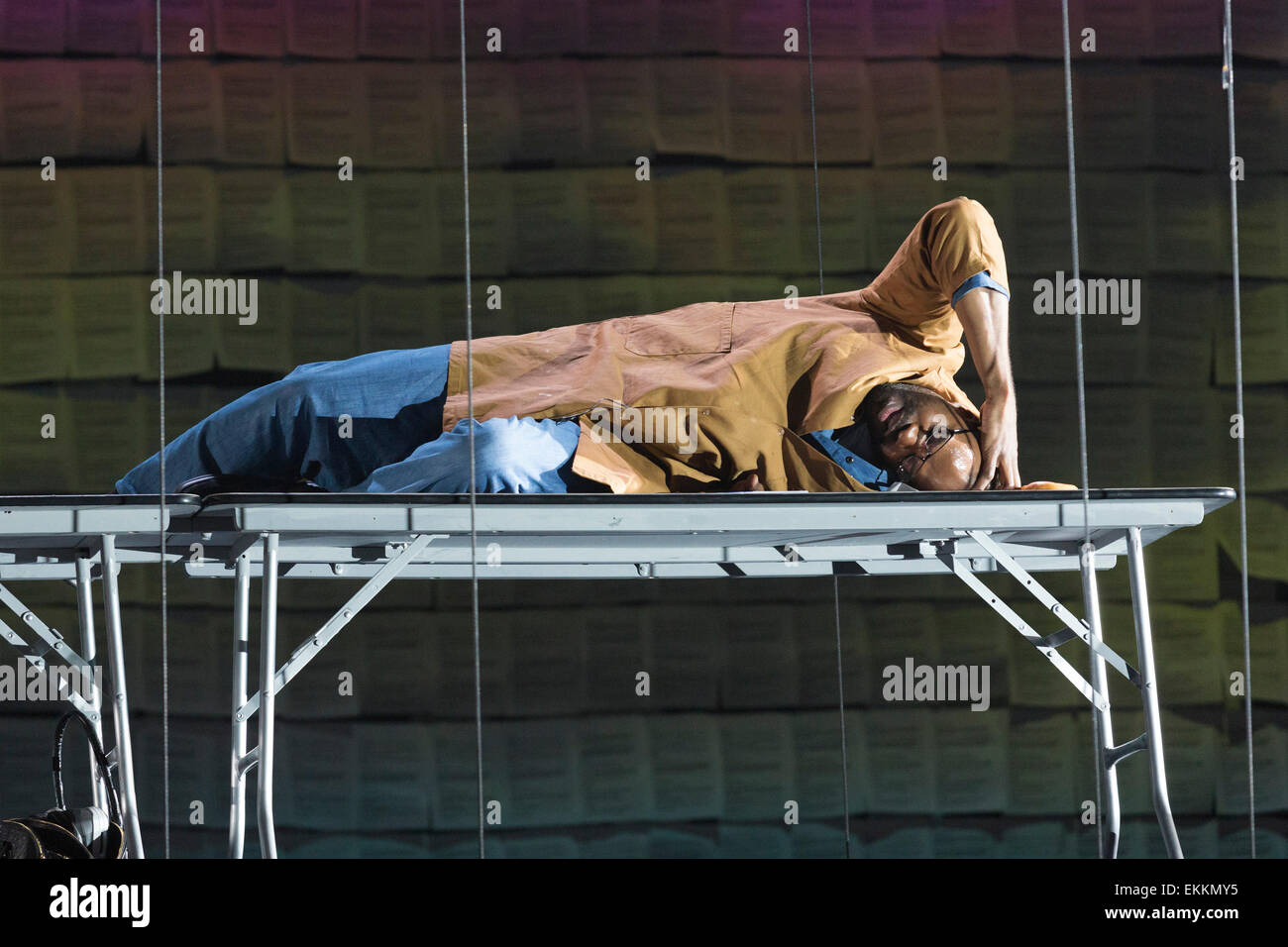 Pictured: Eric Greene as Janitor. Deborah Warner directs the world ...