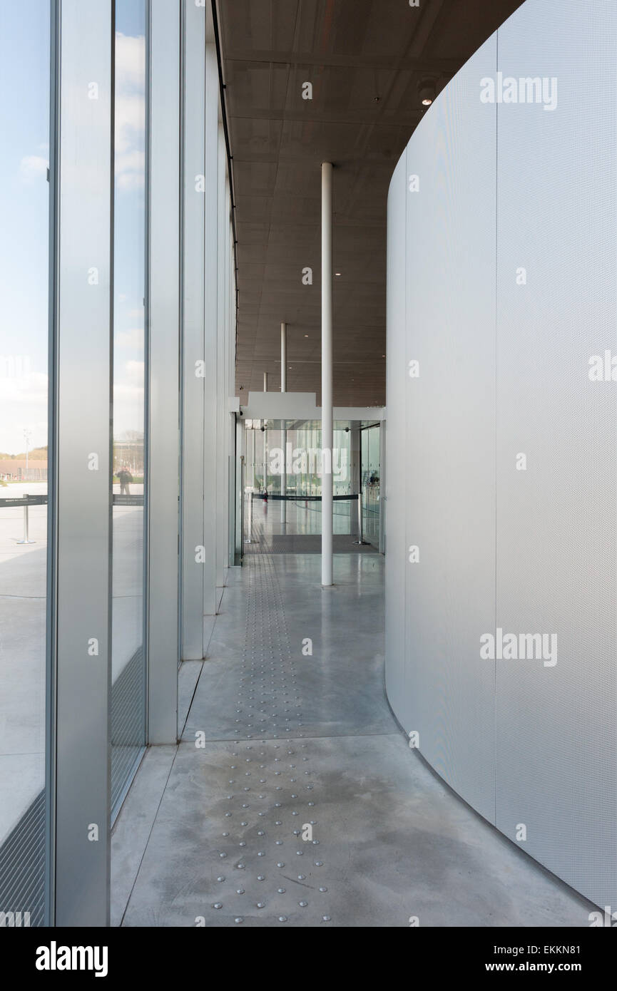 France, Lens, Interior view of the Louvre-Lens designed by SANAA Stock ...