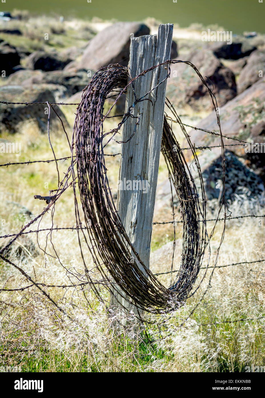 Roll of wire hi-res stock photography and images - Alamy