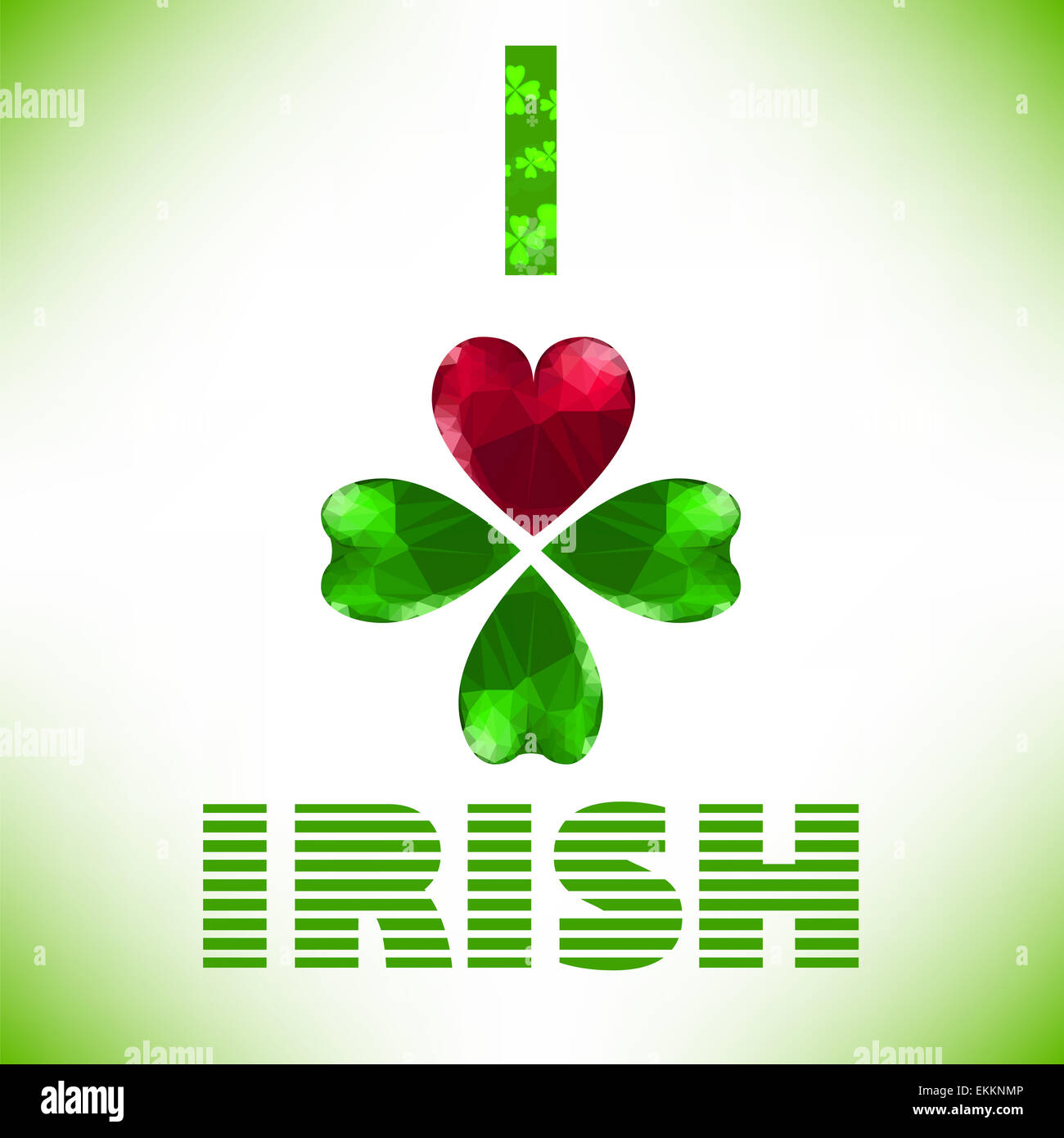 I love irish Stock Photo - Alamy