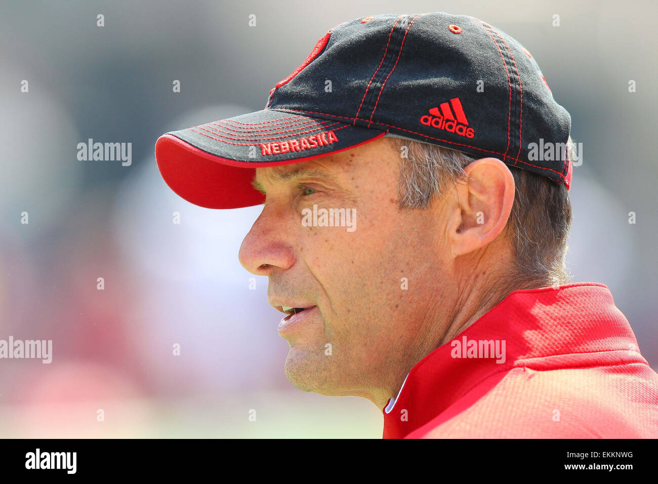 Lincoln, Nebraska, USA. 11th Apr, 2015. Nebraska Cornhuskers head coach ...