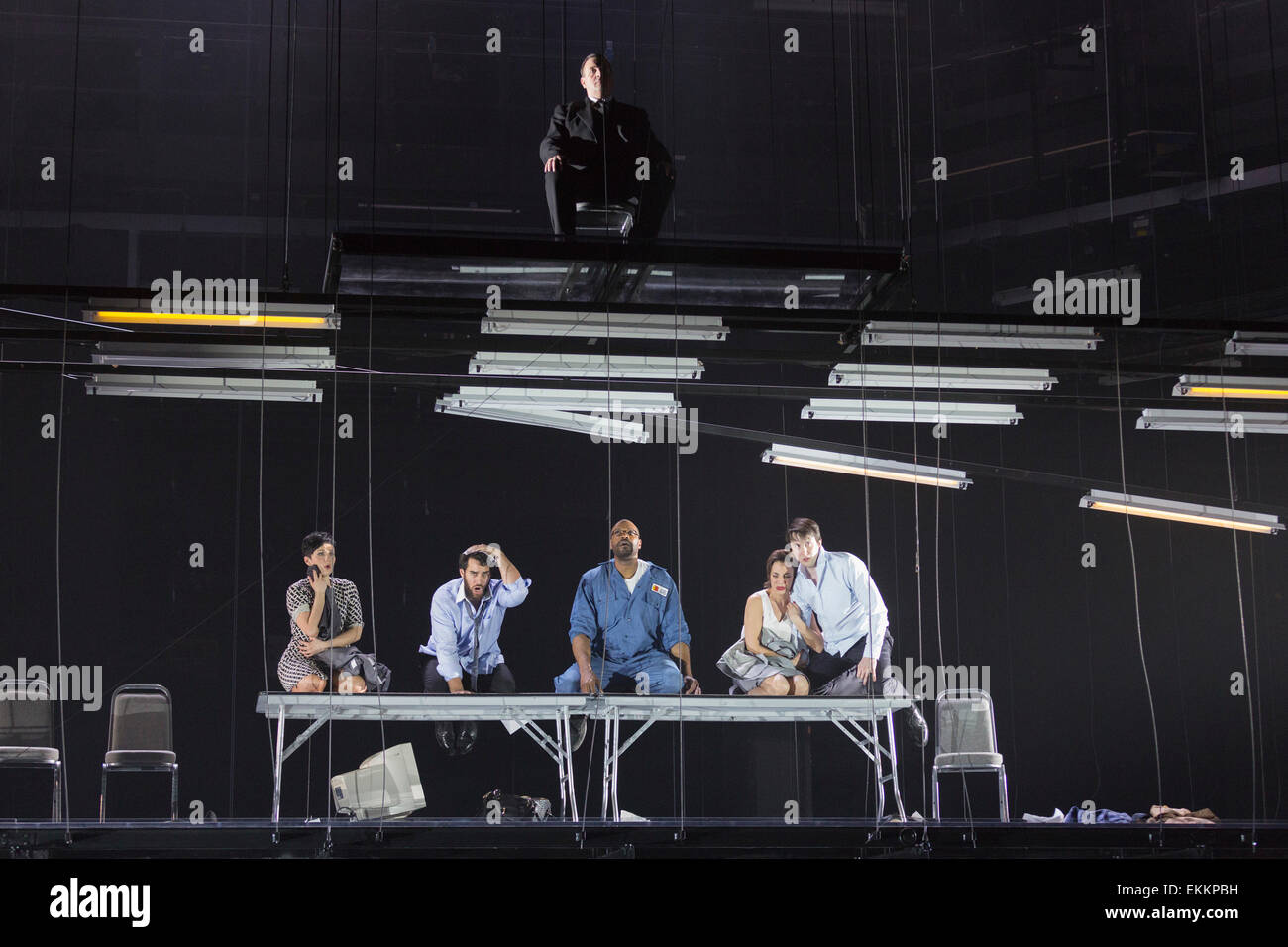L-R: Rhian Lois, Phillip Rhodes, Eric Greene, Clare Preland and William ...