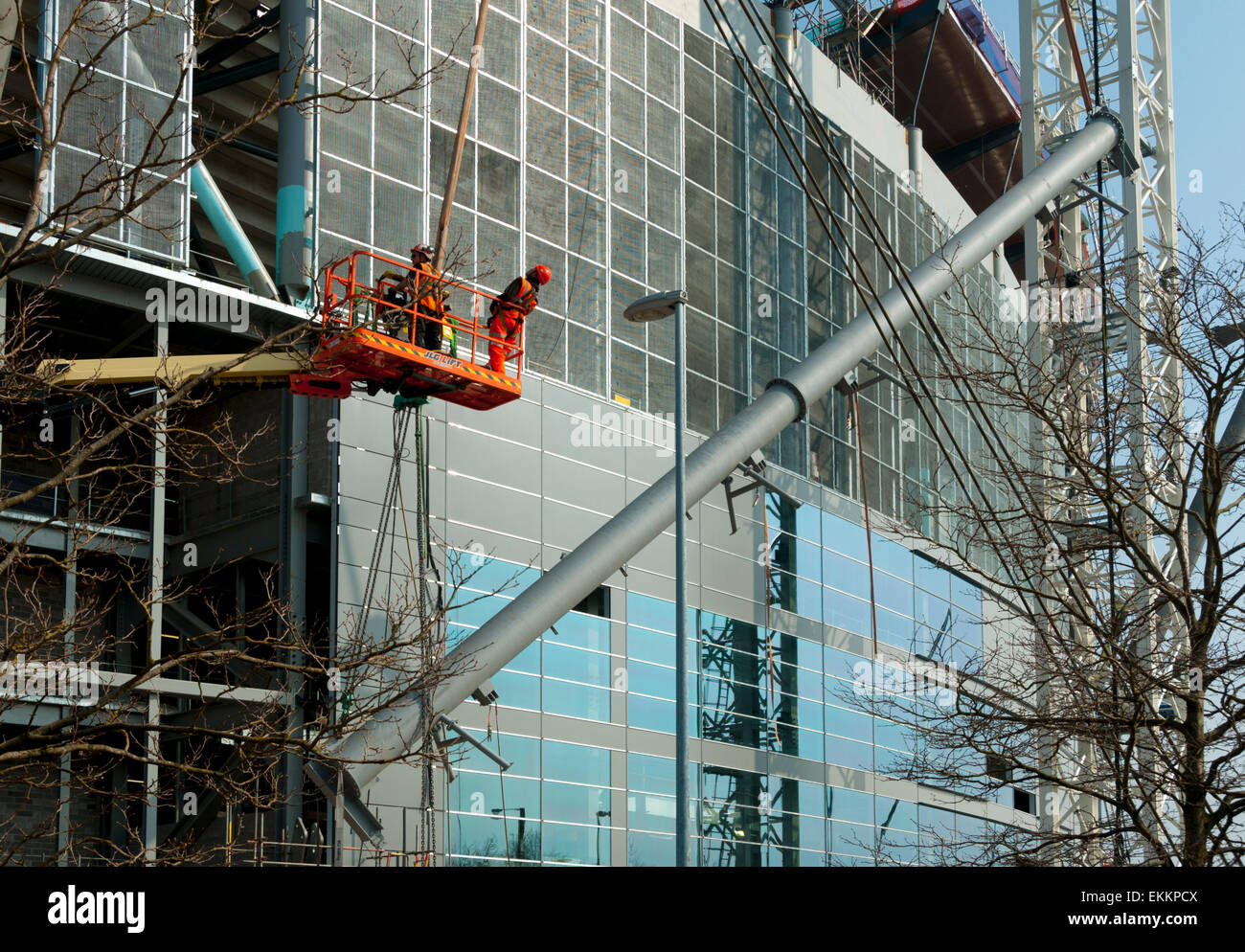 Crane access platform hi-res stock photography and images - Alamy
