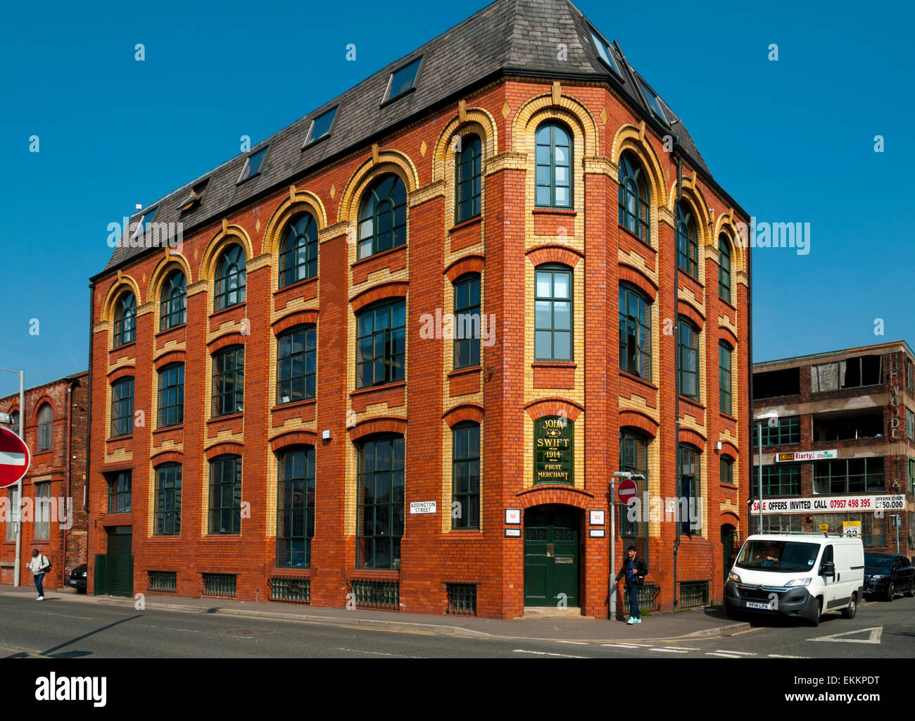 The John Swift building (1914), a former fruit merchant's warehouse ...