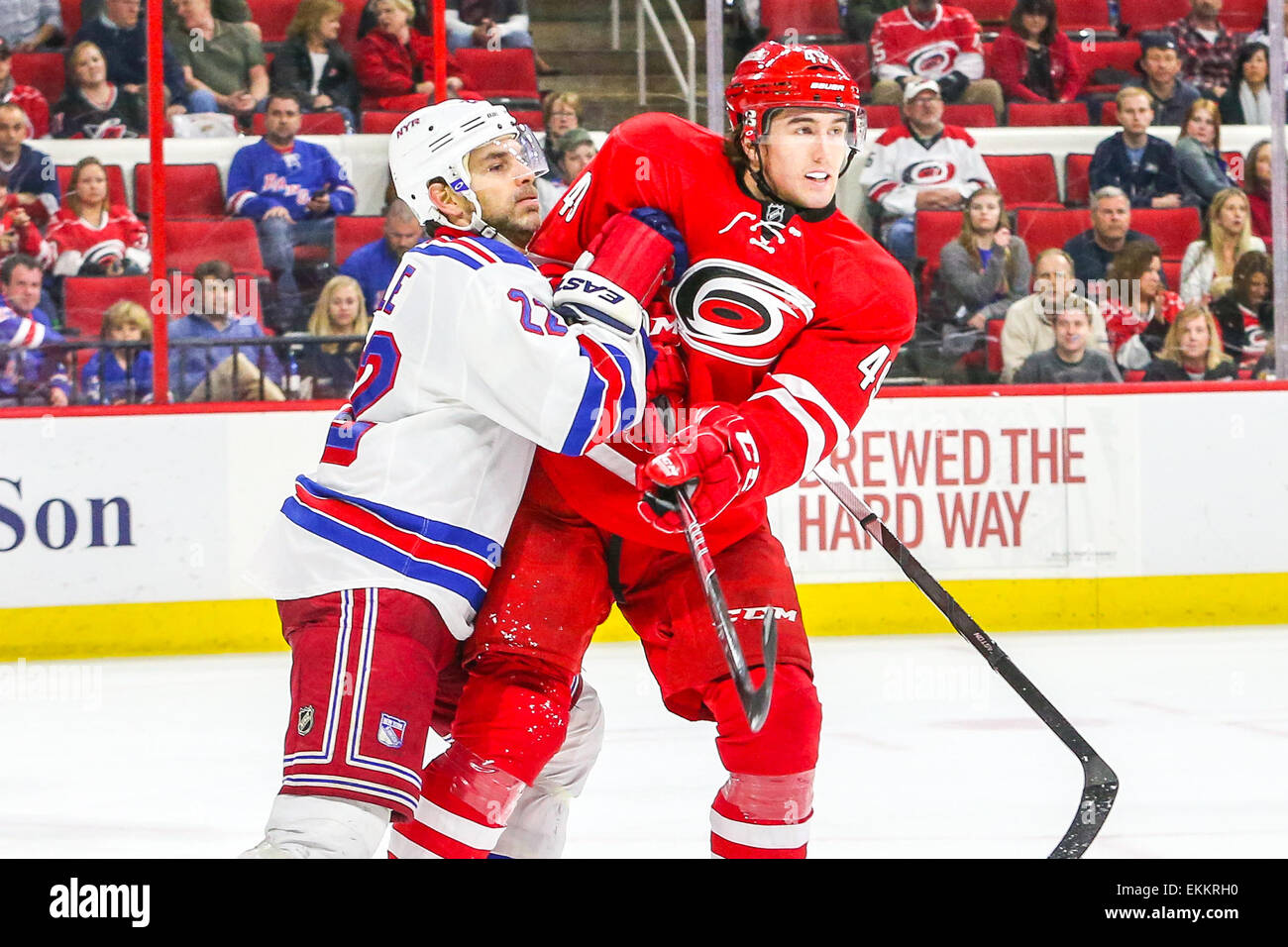 Raleigh, North Carolina, USA. 21st Mar, 2015. New York Rangers ...
