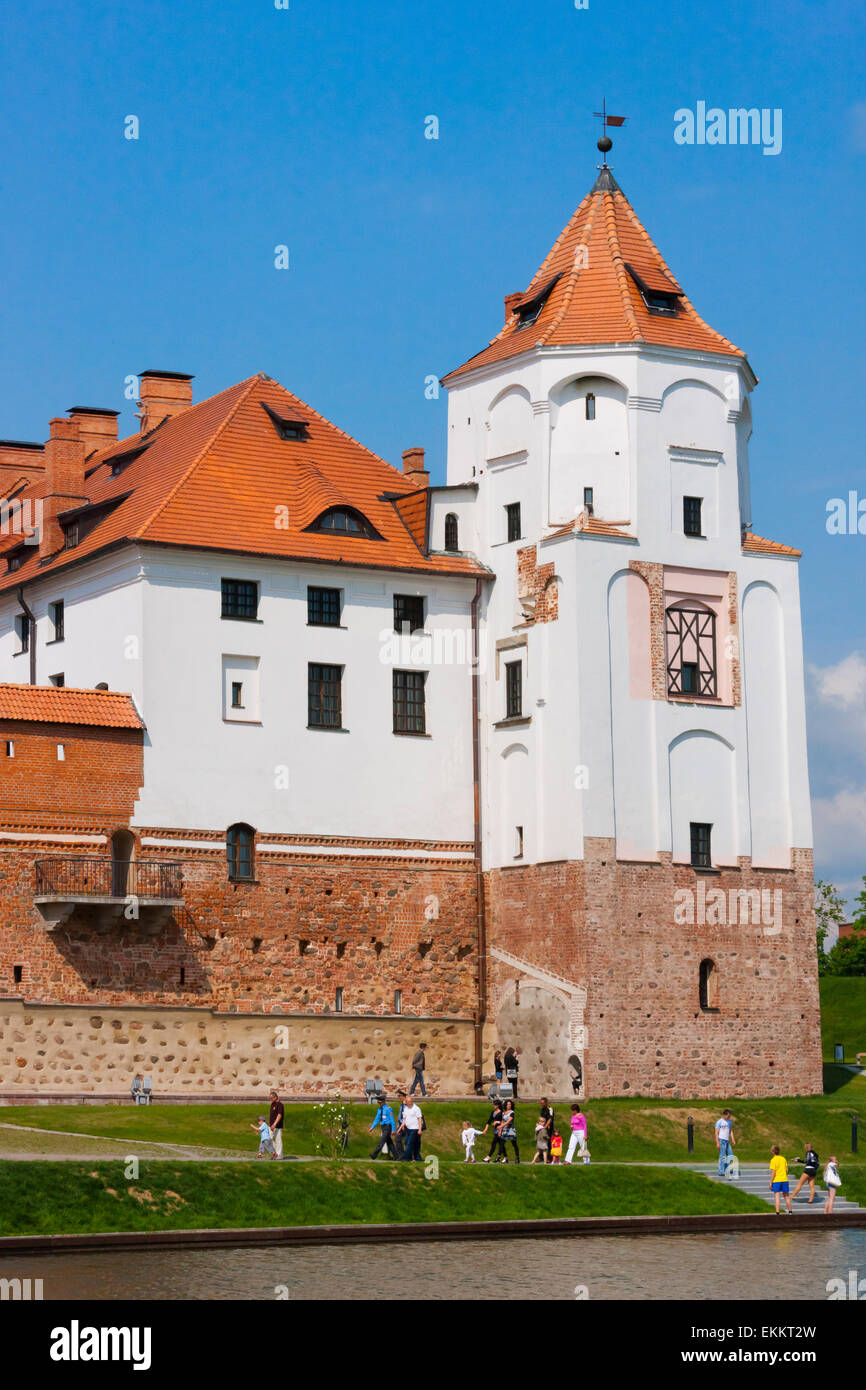 Mir Castle Complex, UNESCO World Heritage site, Belarus Stock Photo - Alamy