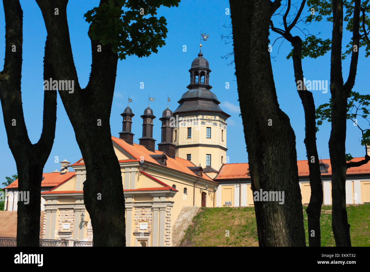 Nesvizh Castle (a residential castle of the Radziwill family), UNESCO ...
