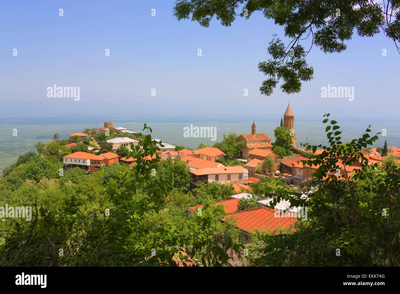 Sighnaghi georgia houses hi-res stock photography and images - Alamy