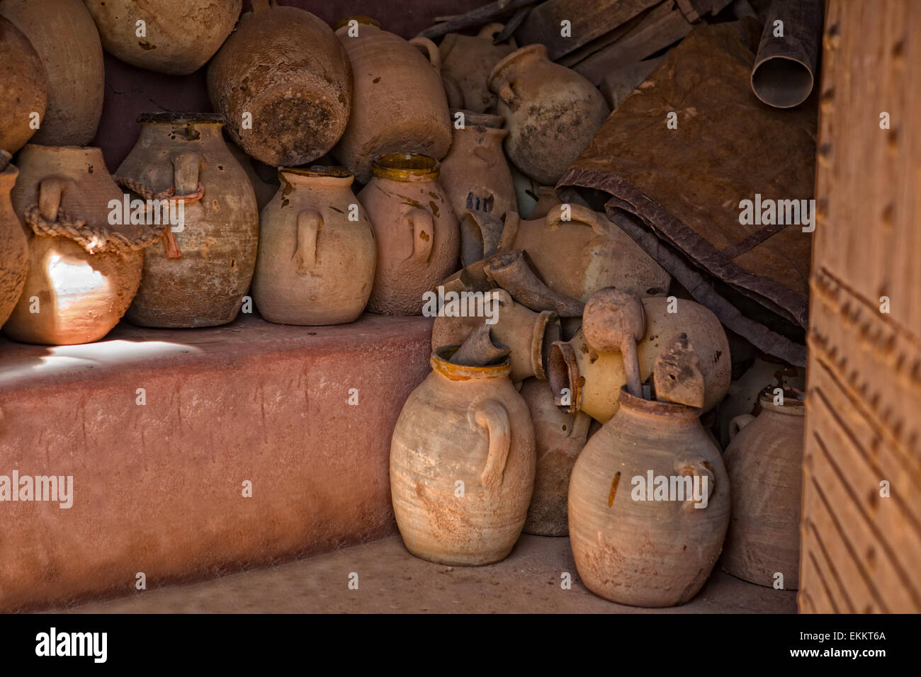 Pottery in Morocco is an old tradition with different techniques. The ...