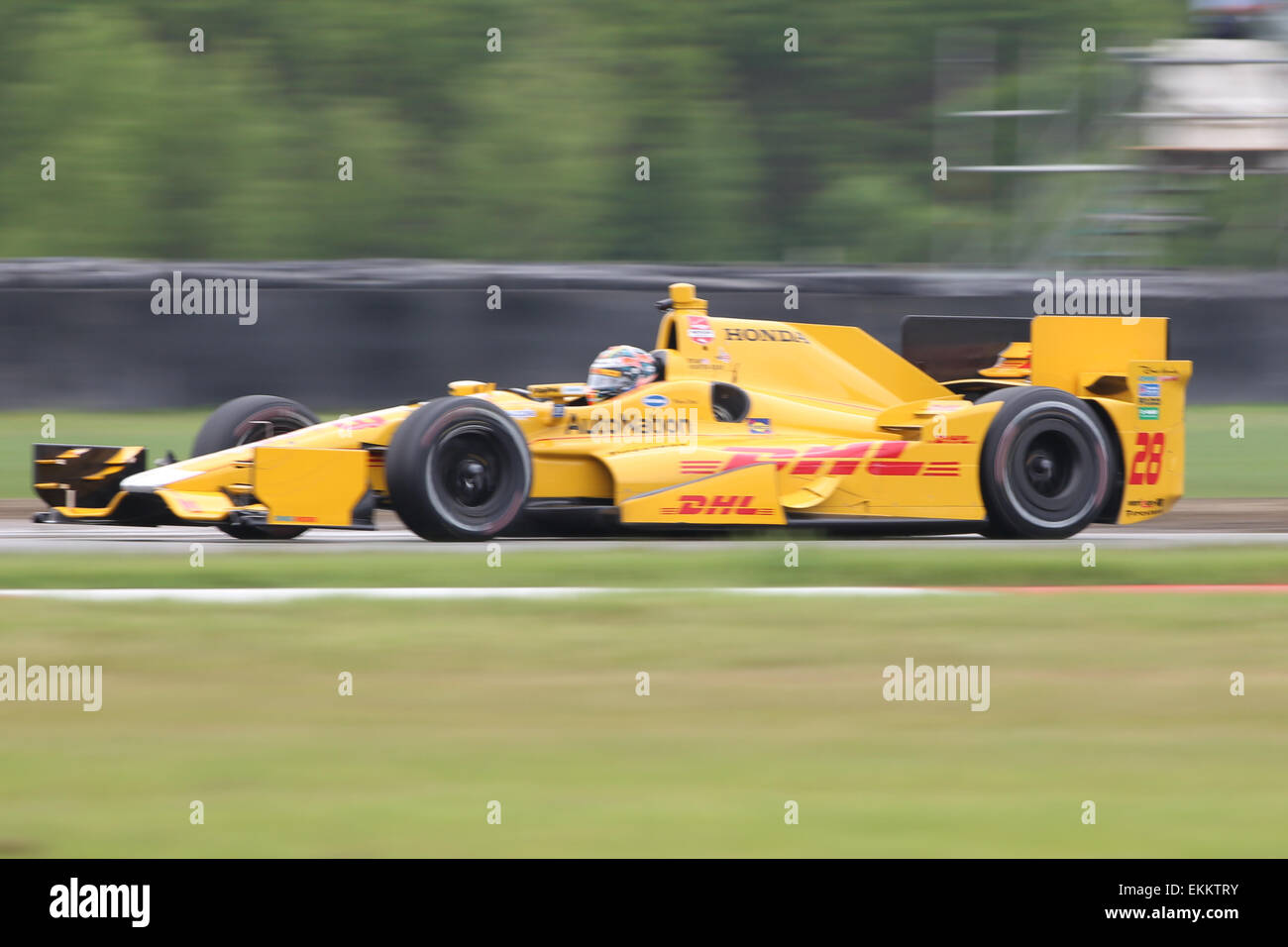 Avondale, LA, USA. 11th Apr, 2015. #28 Ryan Hunter-Reay of Andretti ...