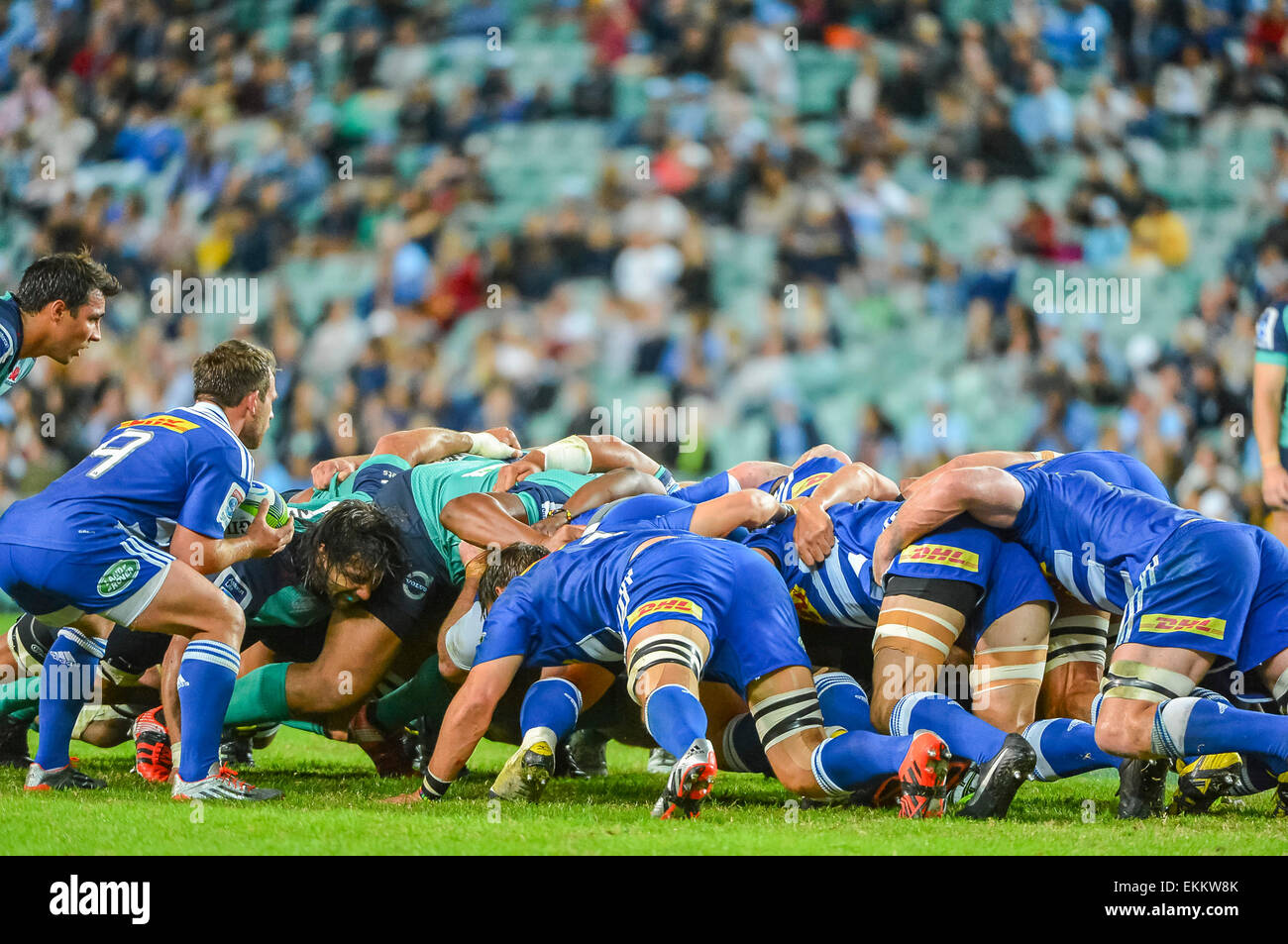 Sydney, Australia. 11th April, 2015. The Super Rugby match between the ...