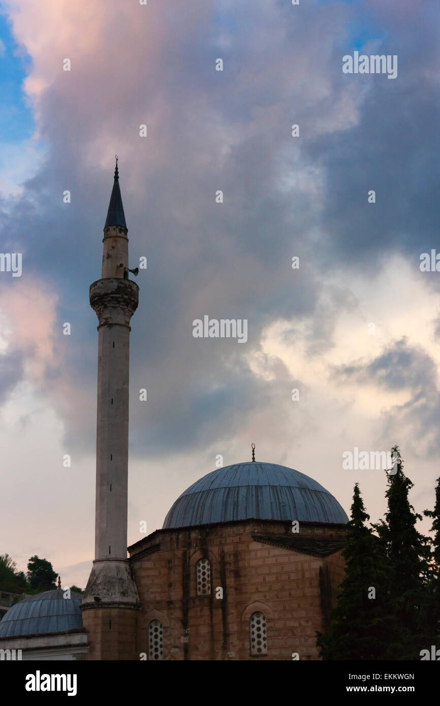 Mosque, Berat (UNESCO World Heritage site), Albania Stock Photo - Alamy