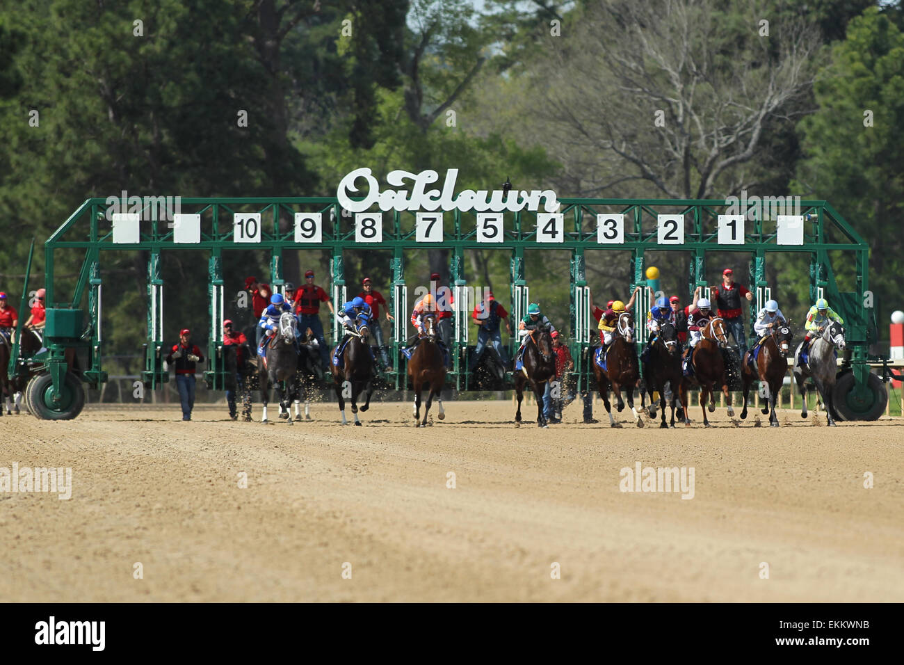 Oaklawn horse racing hi-res stock photography and images - Alamy