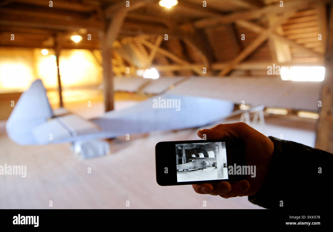 Colditz Castle, Germany. 10th Apr, 2015. The manager of Schloss Colditz ...