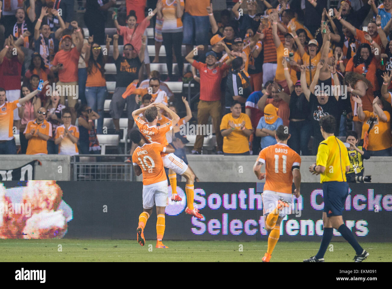 Houston, Texas, USA. 11th Apr, 2015. Houston Dynamo midfielder Rob ...