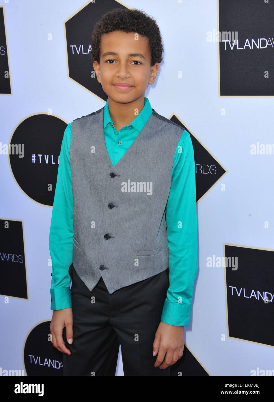 Los Angeles, California, USA. 11th Apr, 2015. Tyree Brown attending The ...