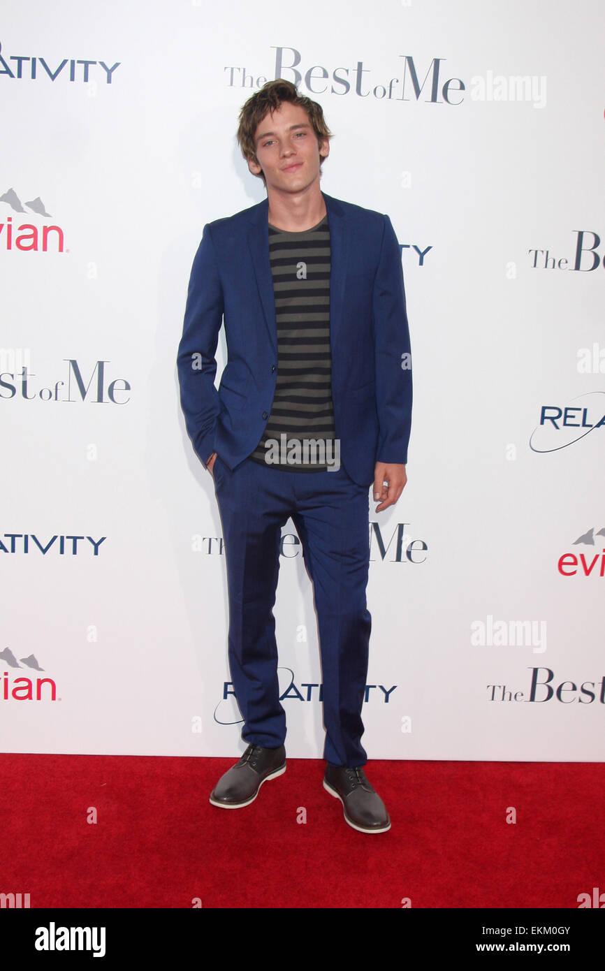 The Best of Me Premiere at Regal 14 Theaters at LA Live, in Los Angeles ...