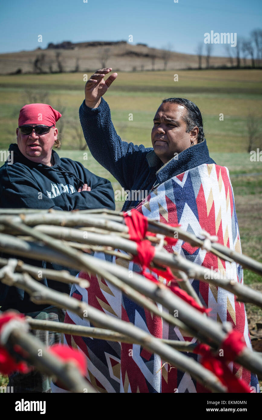 Native American group Circle Legacy Center drum in ceremony Stock Photo ...