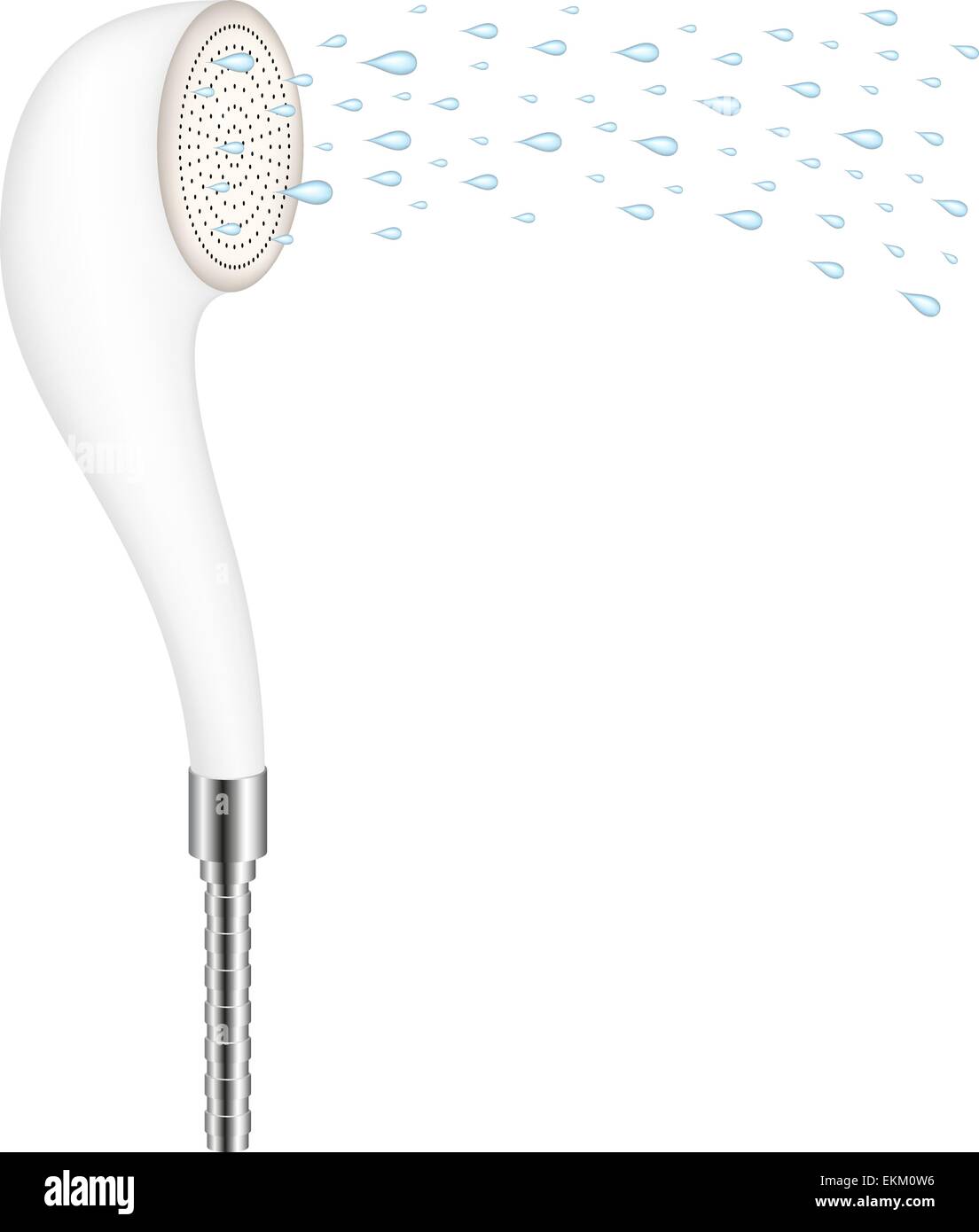 Rain shower water pouring Stock Vector Images - Alamy