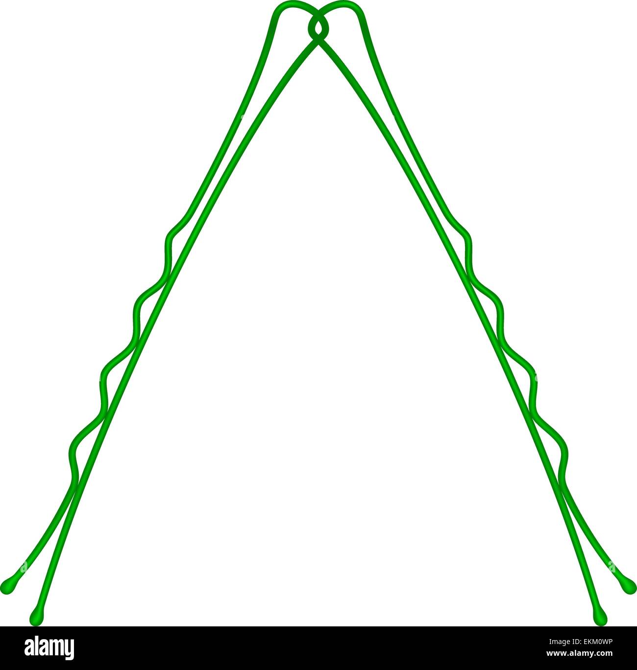 Green clips Stock Vector Images - Alamy