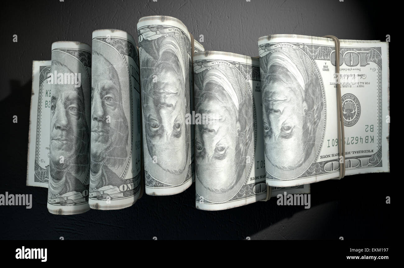 America money stacks hi-res stock photography and images - Alamy