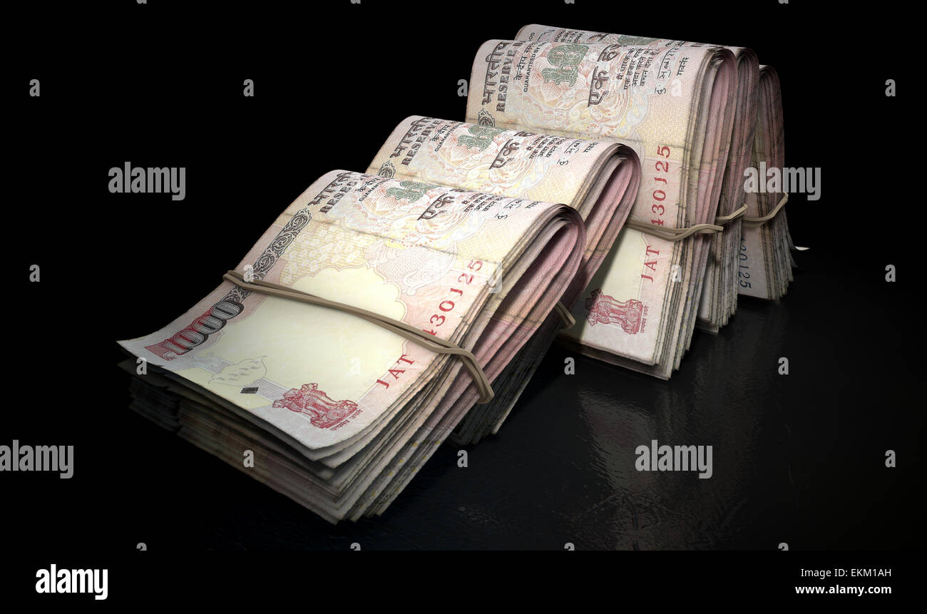 Indian rupee banknotes hi-res stock photography and images - Alamy