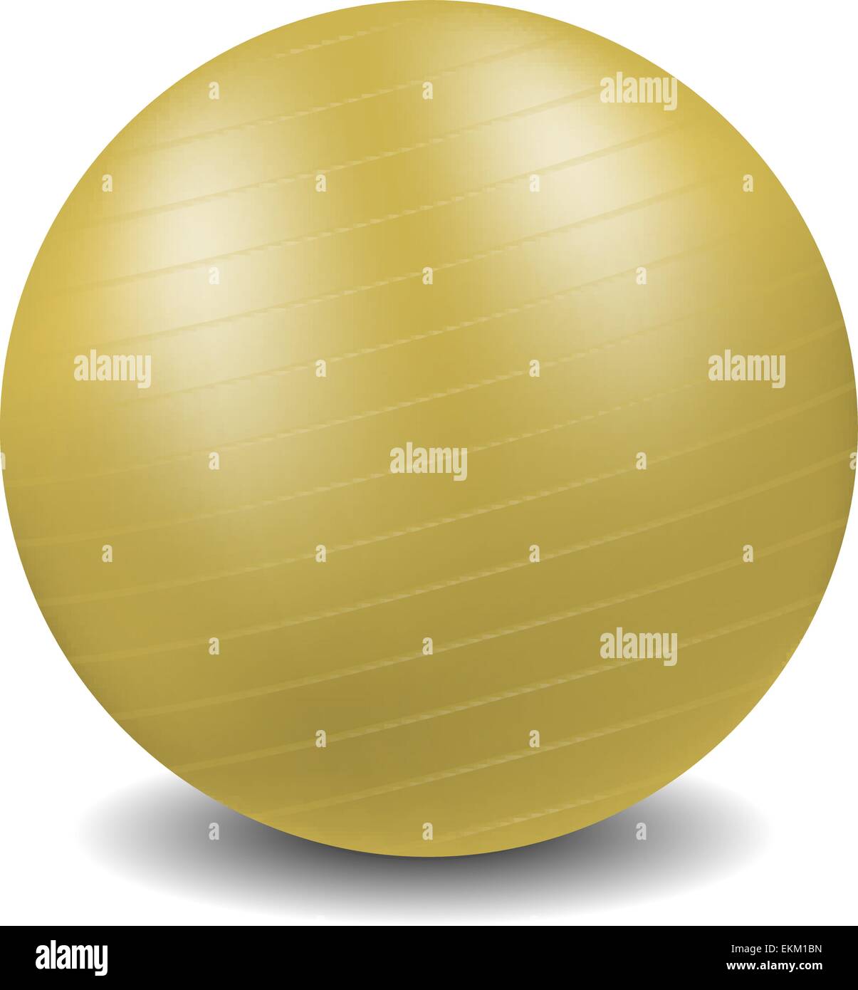 Gym ball in orange design Stock Vector Image & Art - Alamy