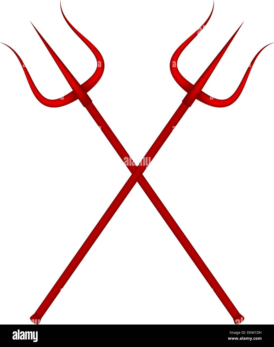 Red trident hi-res stock photography and images - Alamy