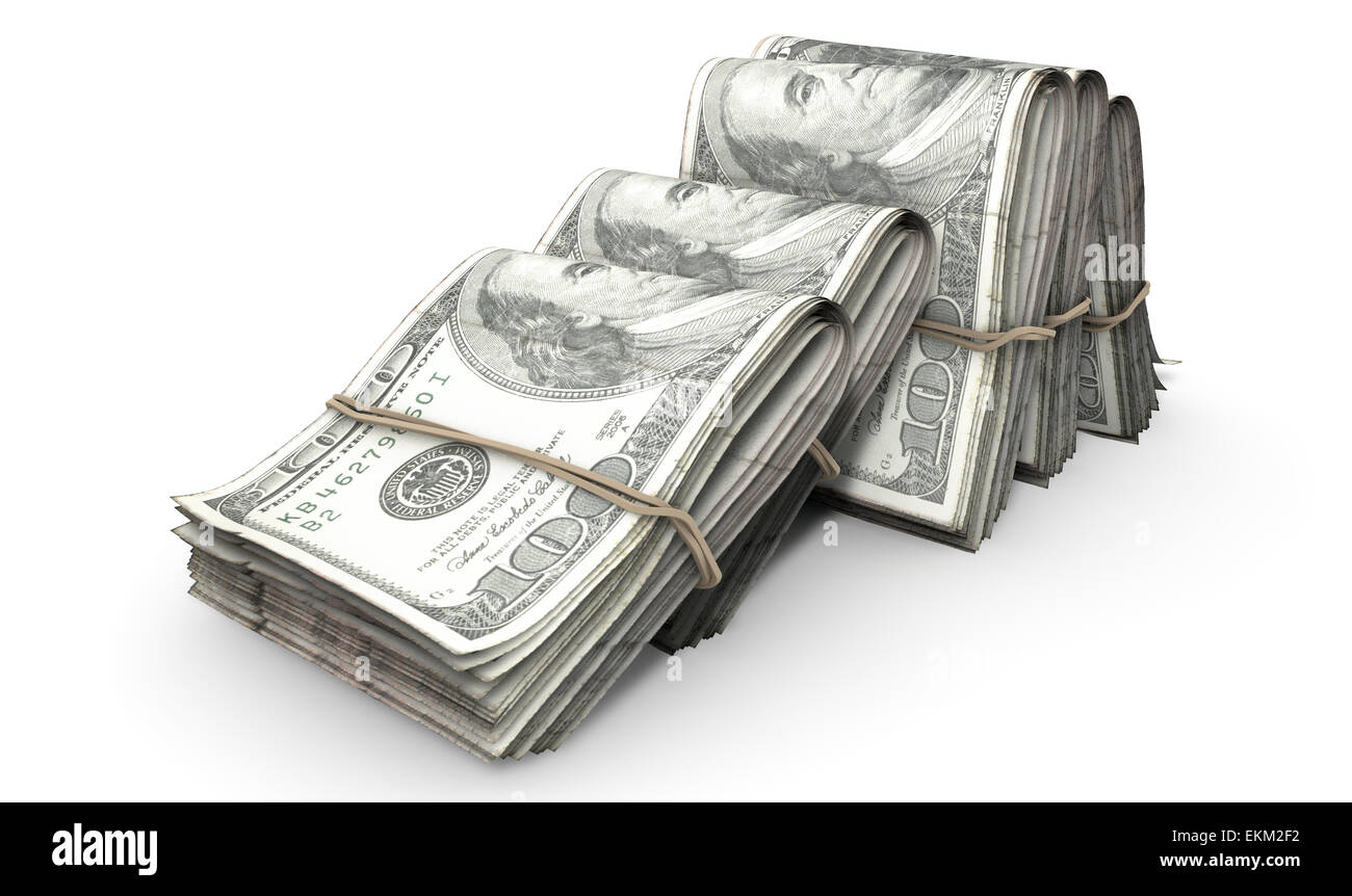 Us dollar banknotes detailed Cut Out Stock Images & Pictures - Alamy