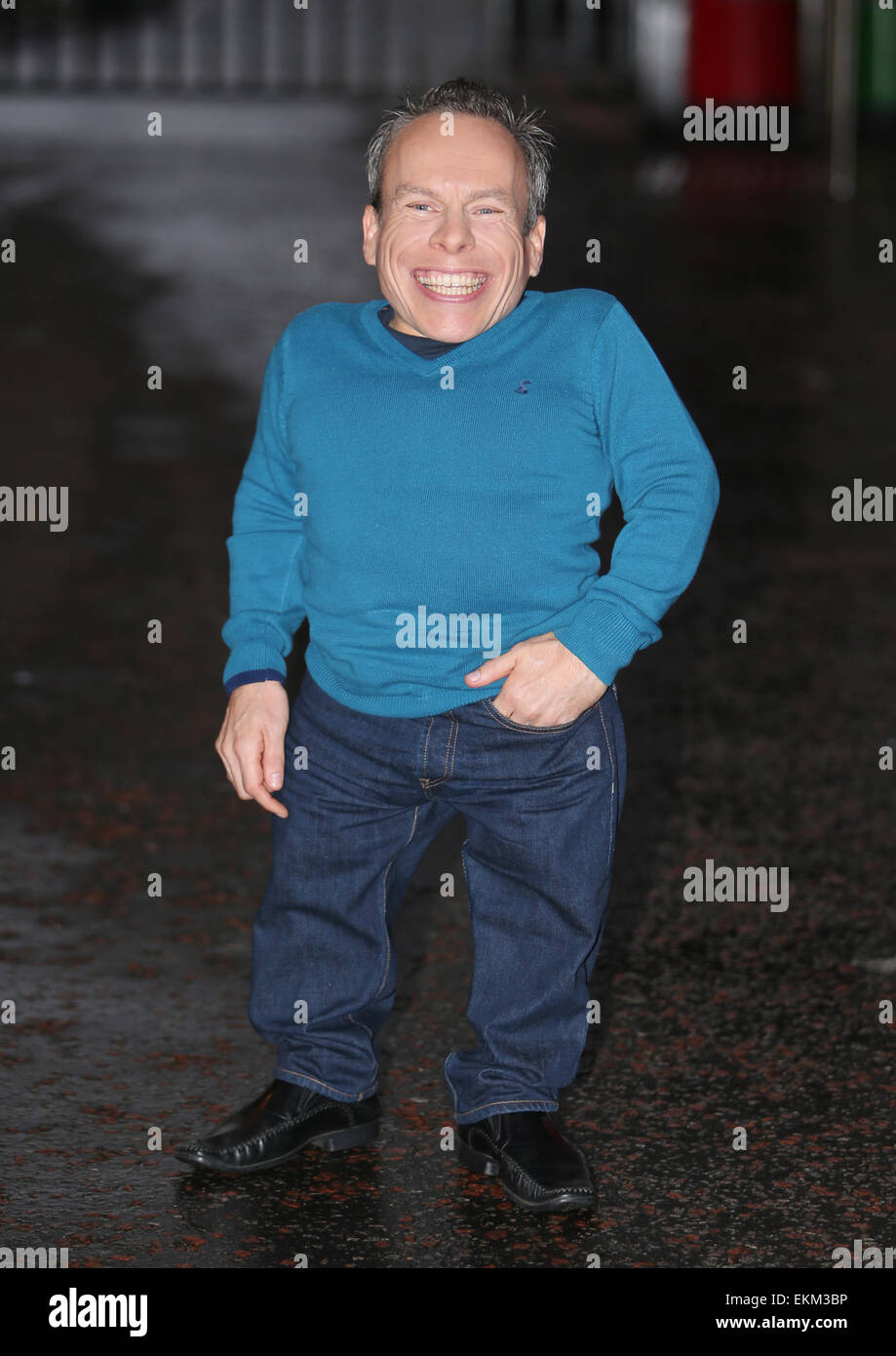 Warwick Davis outside ITV Studios Featuring: Warwick Davis Where ...