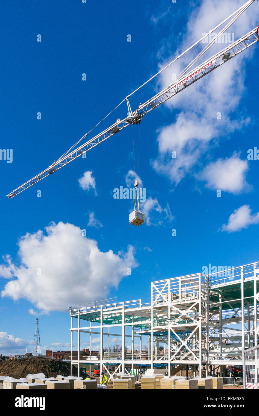 Tower Crane Lifting High Resolution Stock Photography and Images - Alamy