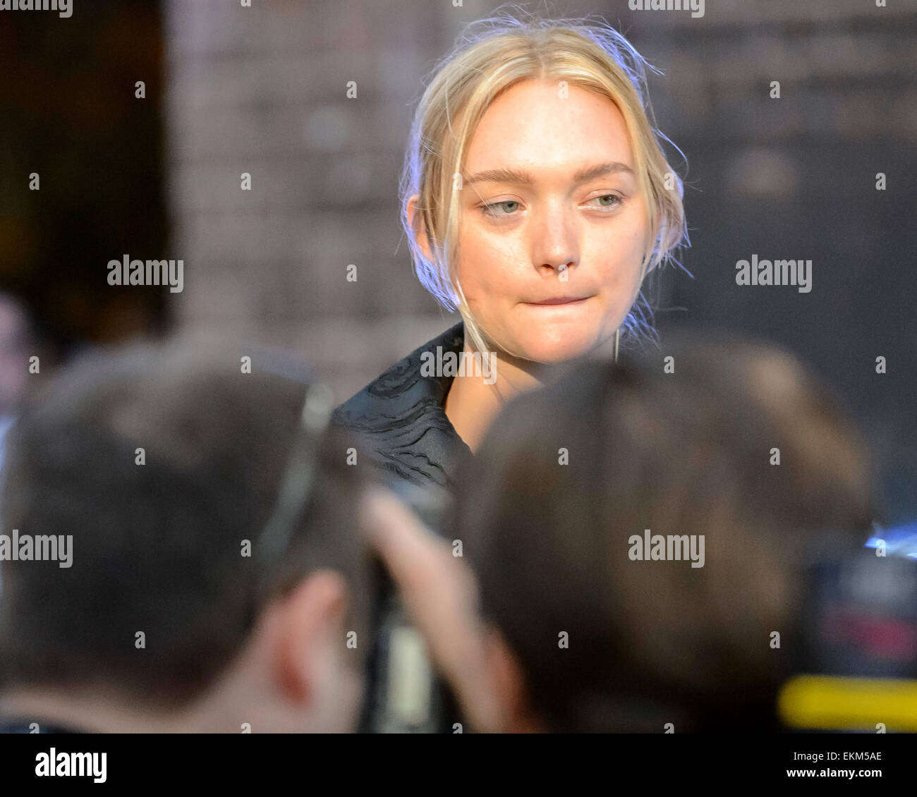Sydney, Australia. 12th April, 2015. : Model Gemma Ward returned to the ...